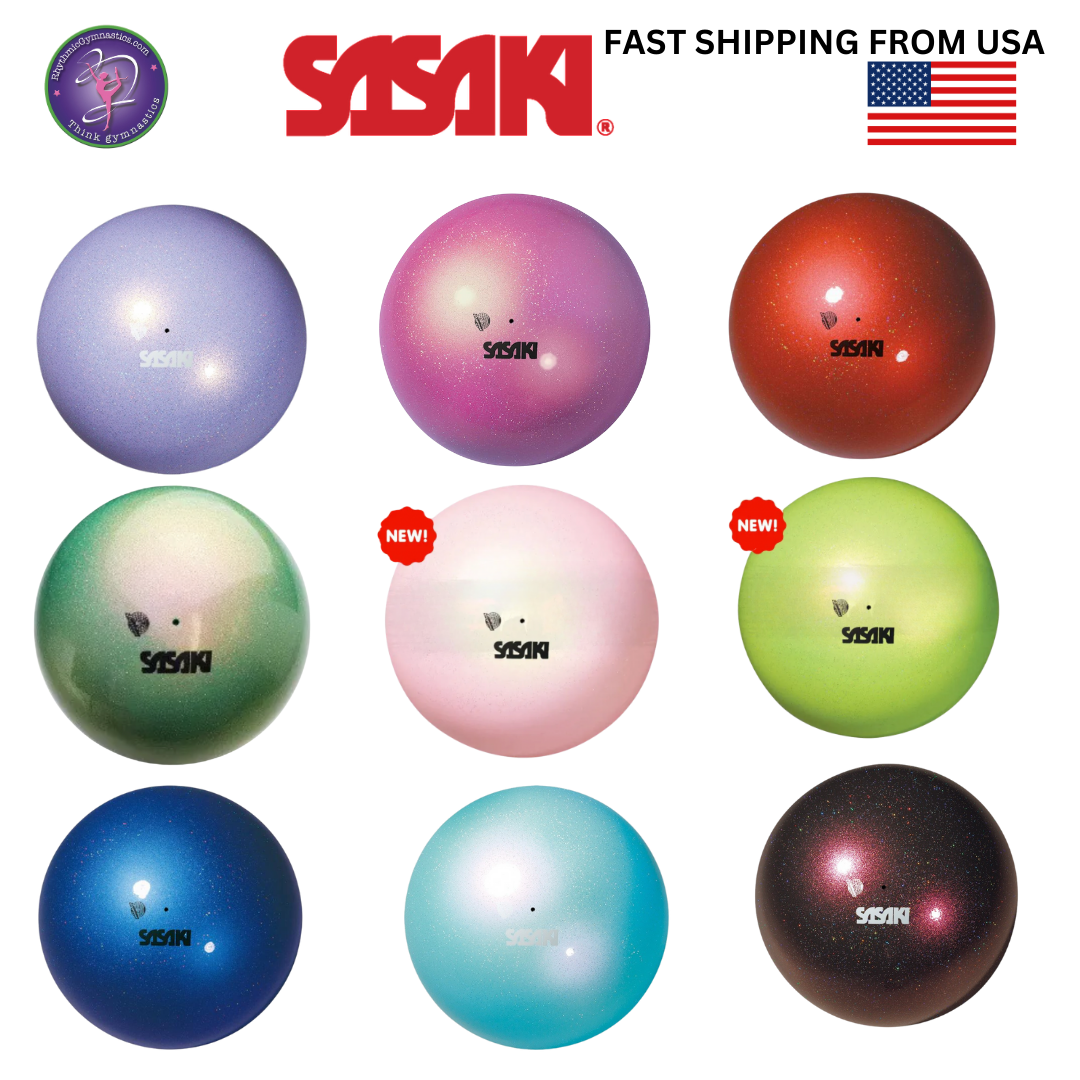 Sasaki Rhythmic Gymnastics Ball M-207AU-F Aurora 18.5cm FIG APPROVED
