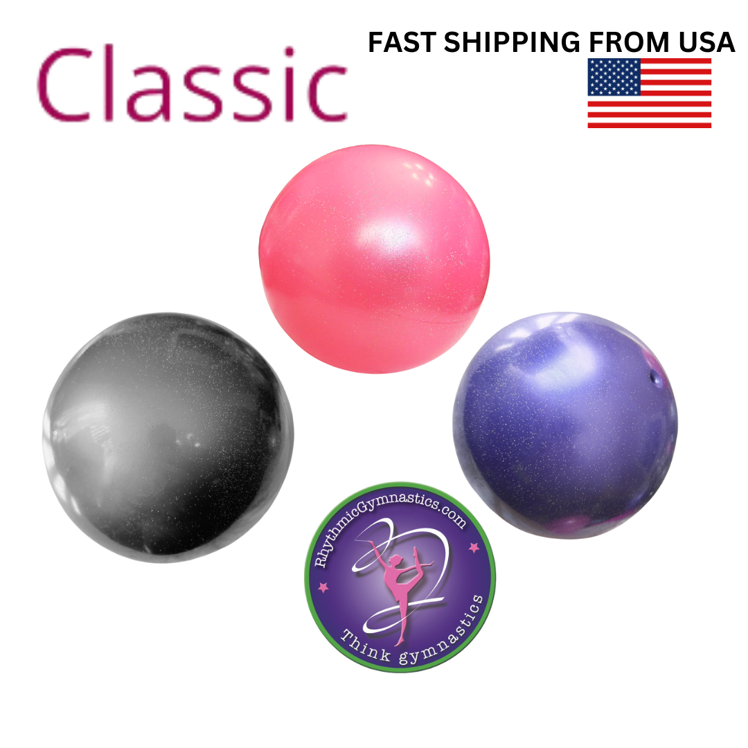 Classic Line Sparkly Ball - 18.5 cm -19 cm – Rhythmic Gymnastics