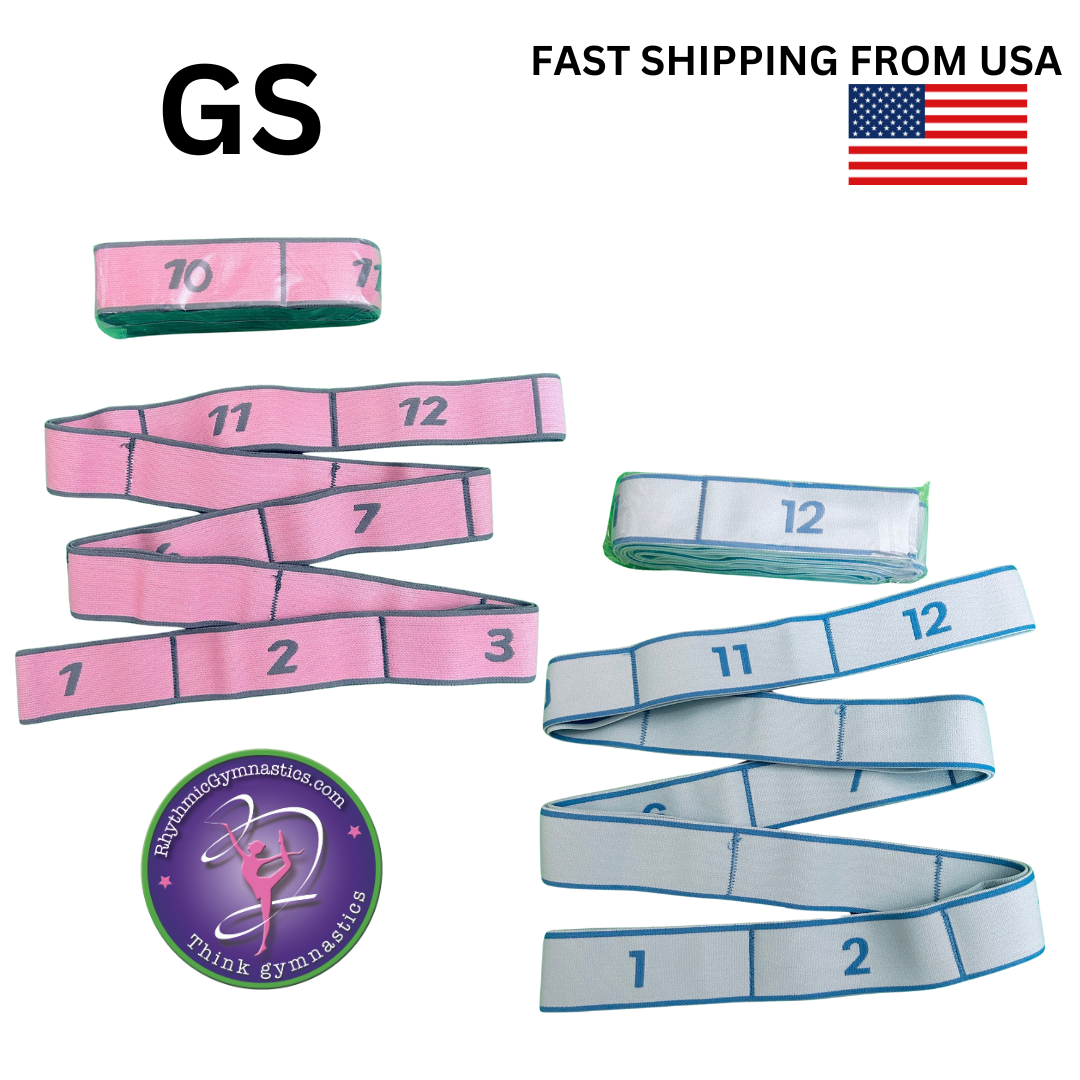 Elastic Numbered Resistance Loop Bands (12 loops) – Rhythmic Gymnastics