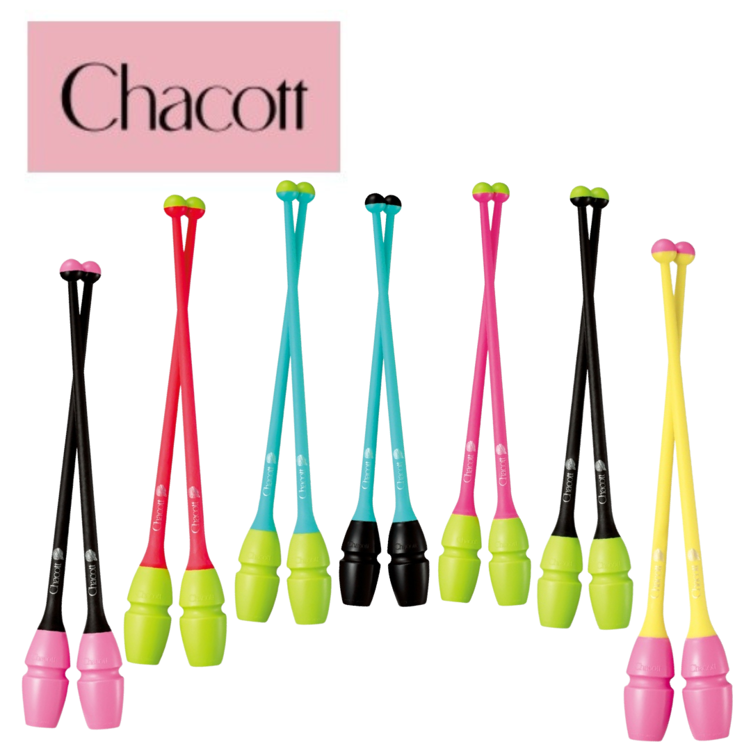 Chacott Rubber Clubs 45cm FIG APPROVED – Rhythmic Gymnastics