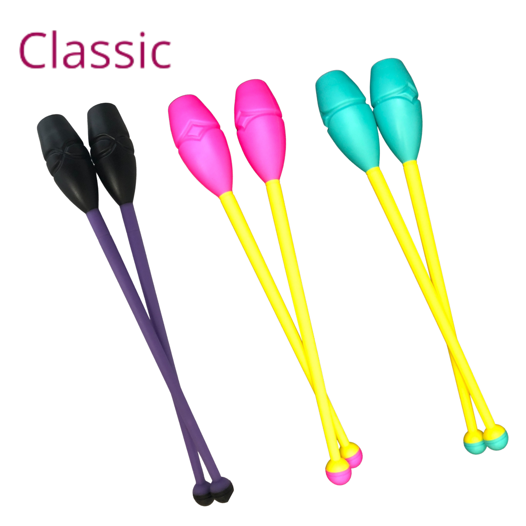 Classic Rubber Clubs - 45 cm – Rhythmic Gymnastics