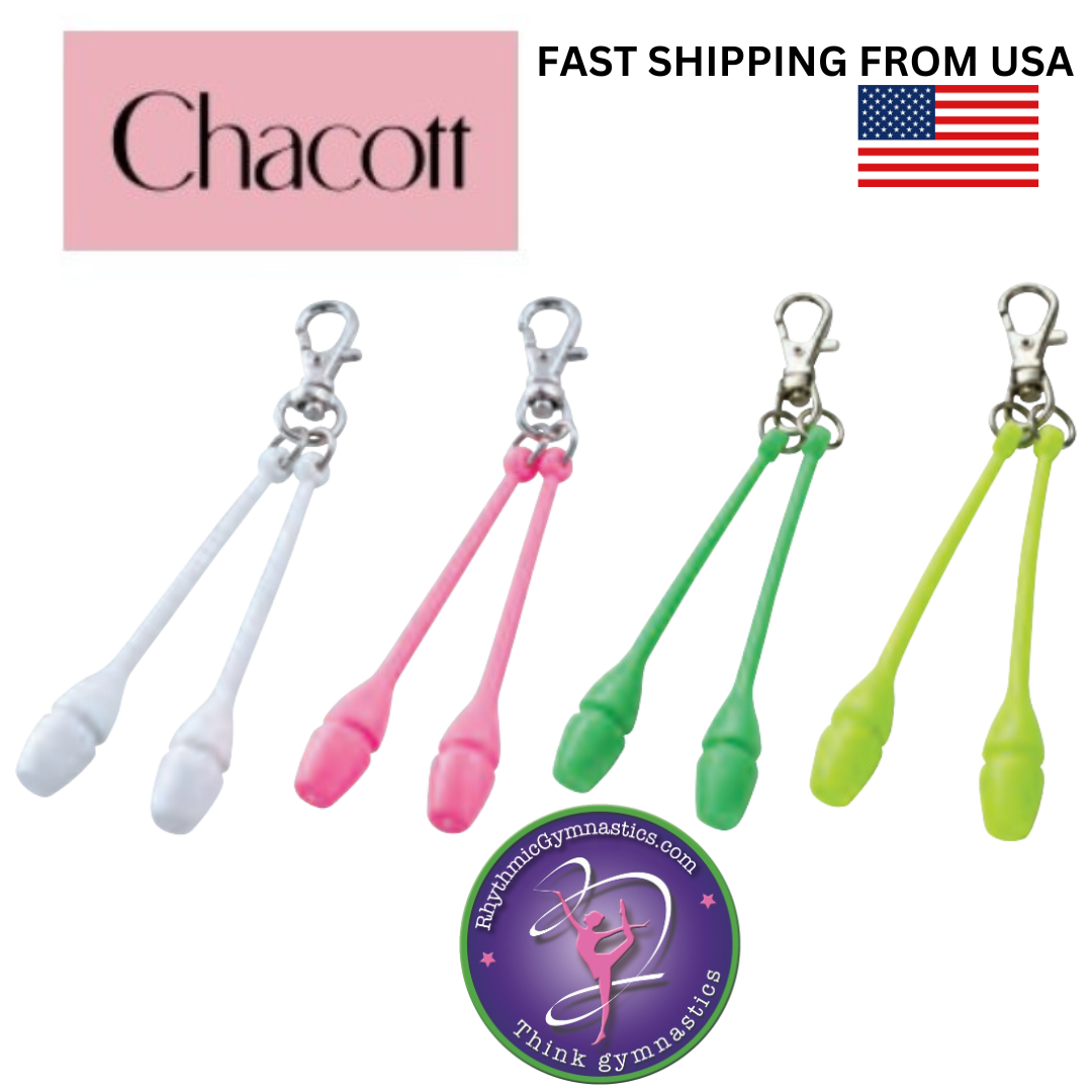 Chacott Keychain Mini Rubber Clubs – Rhythmic Gymnastics